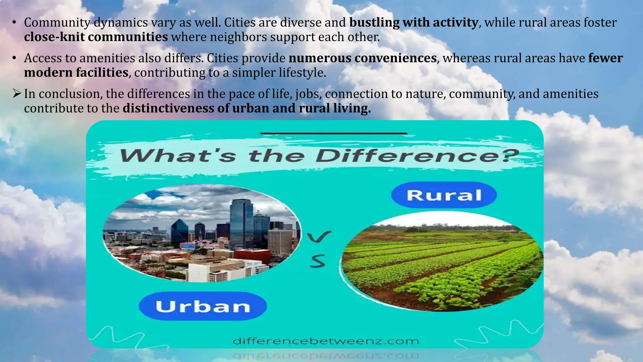 Urban VS Rural livelihood.pptx