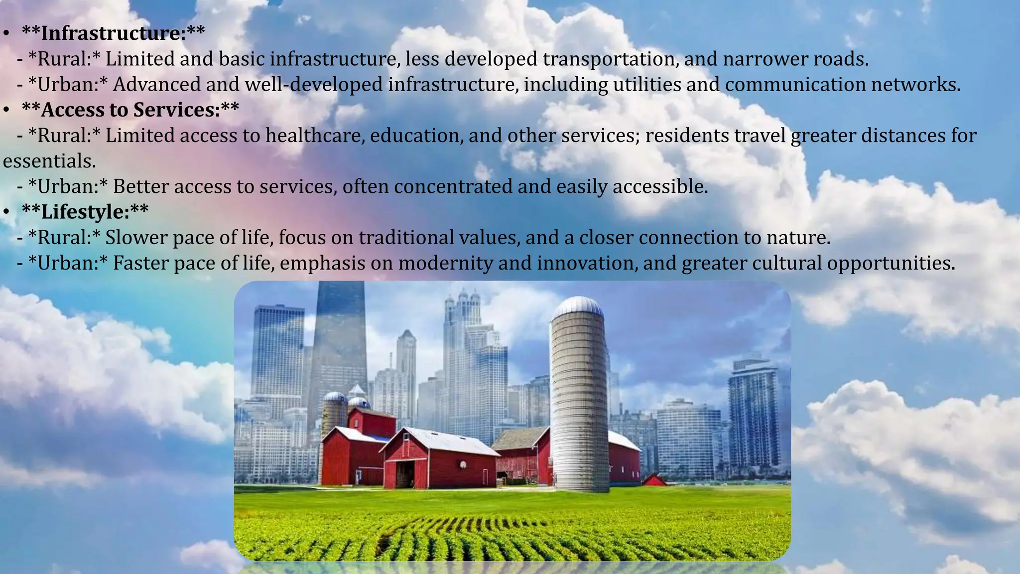 Urban VS Rural livelihood.pptx