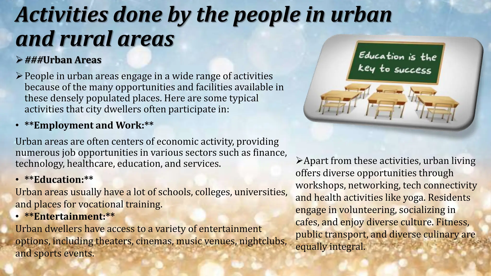 Urban VS Rural livelihood.pptx