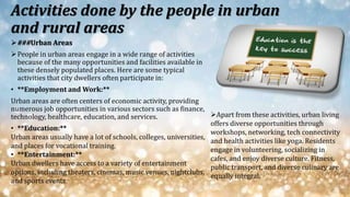 Urban VS Rural livelihood.pptx