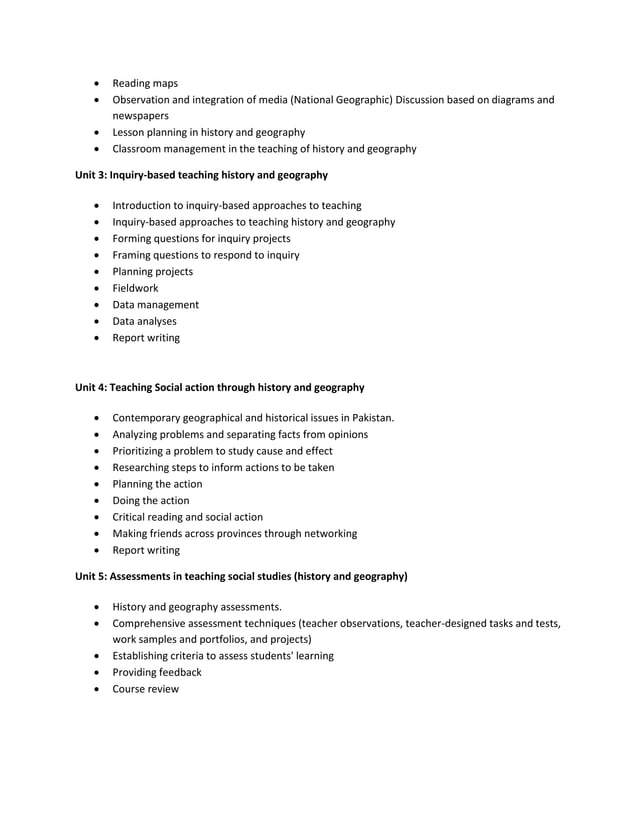 Social Sciences (Pedagogy) Course code 641 University of Karachi.docx ...
