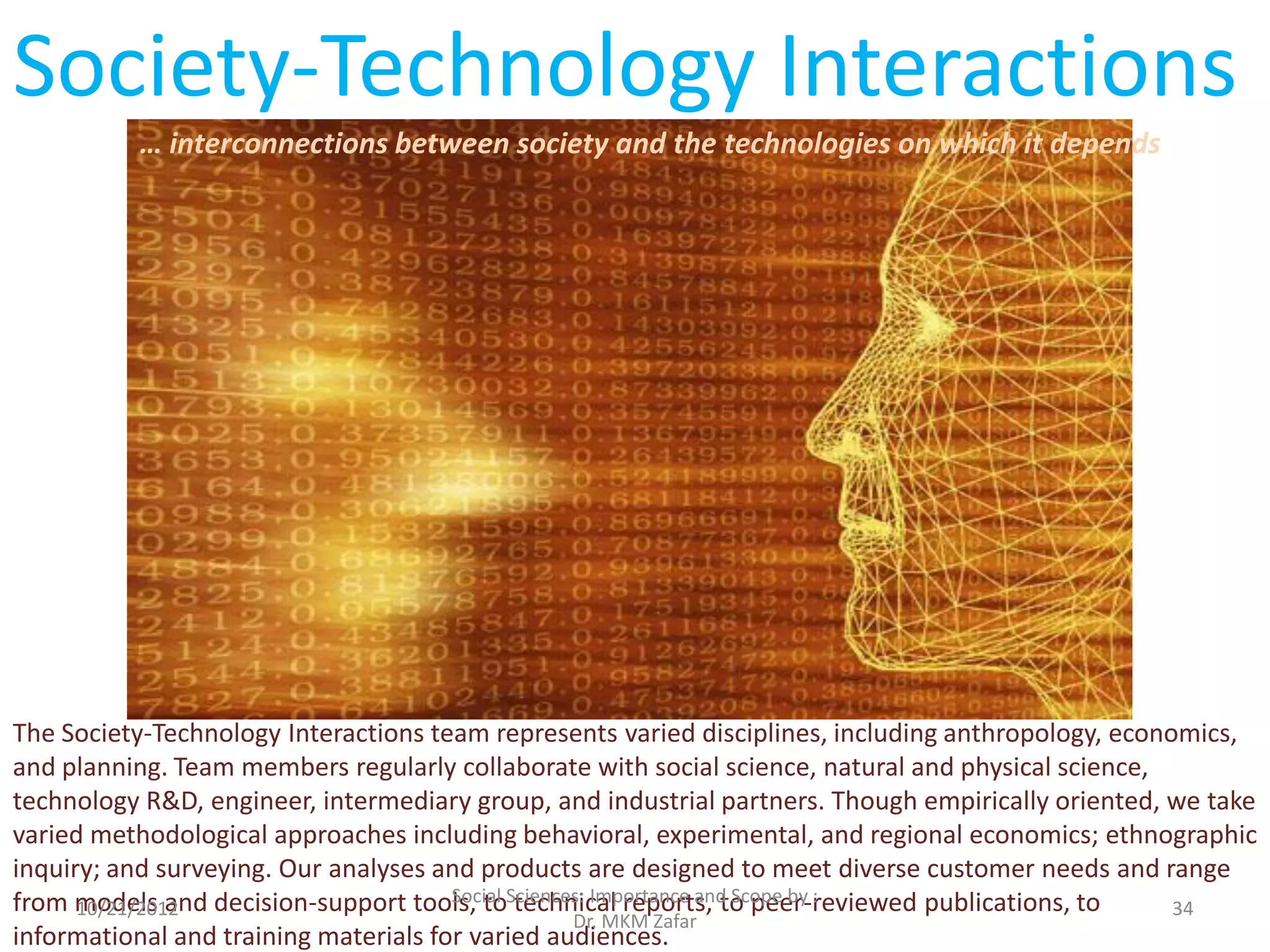 Social sciences scope and importance | PDF