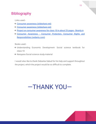 Consumer Awareness | PDF