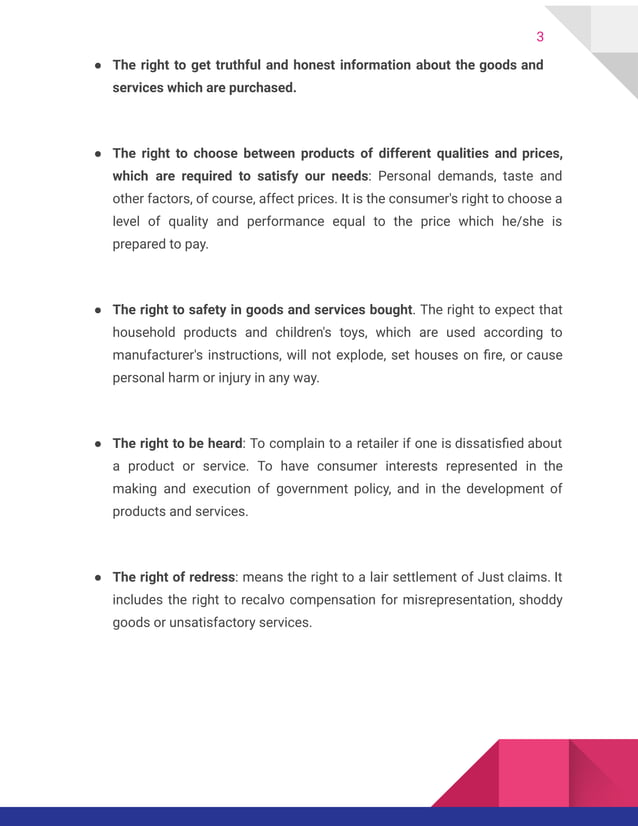 Consumer Awareness | PDF