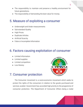 Consumer Awareness | PDF