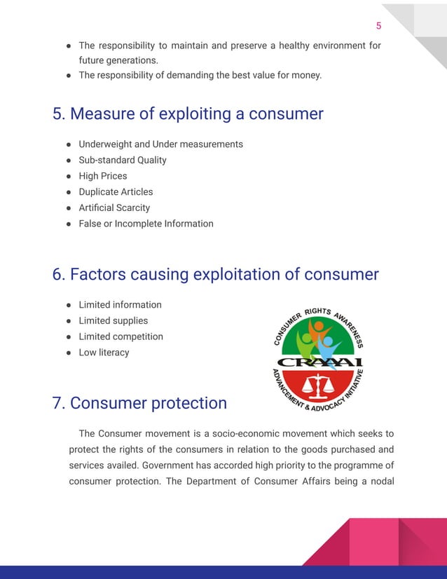 Consumer Awareness | PDF