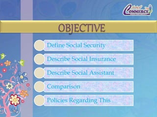 Social security | PPTX