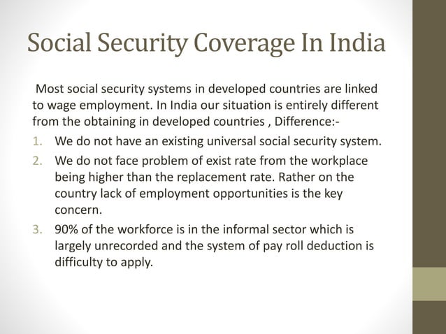 Social security | PPT
