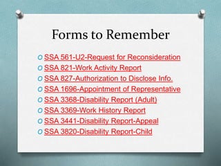 Social Security Disability: An Introduction | PPT