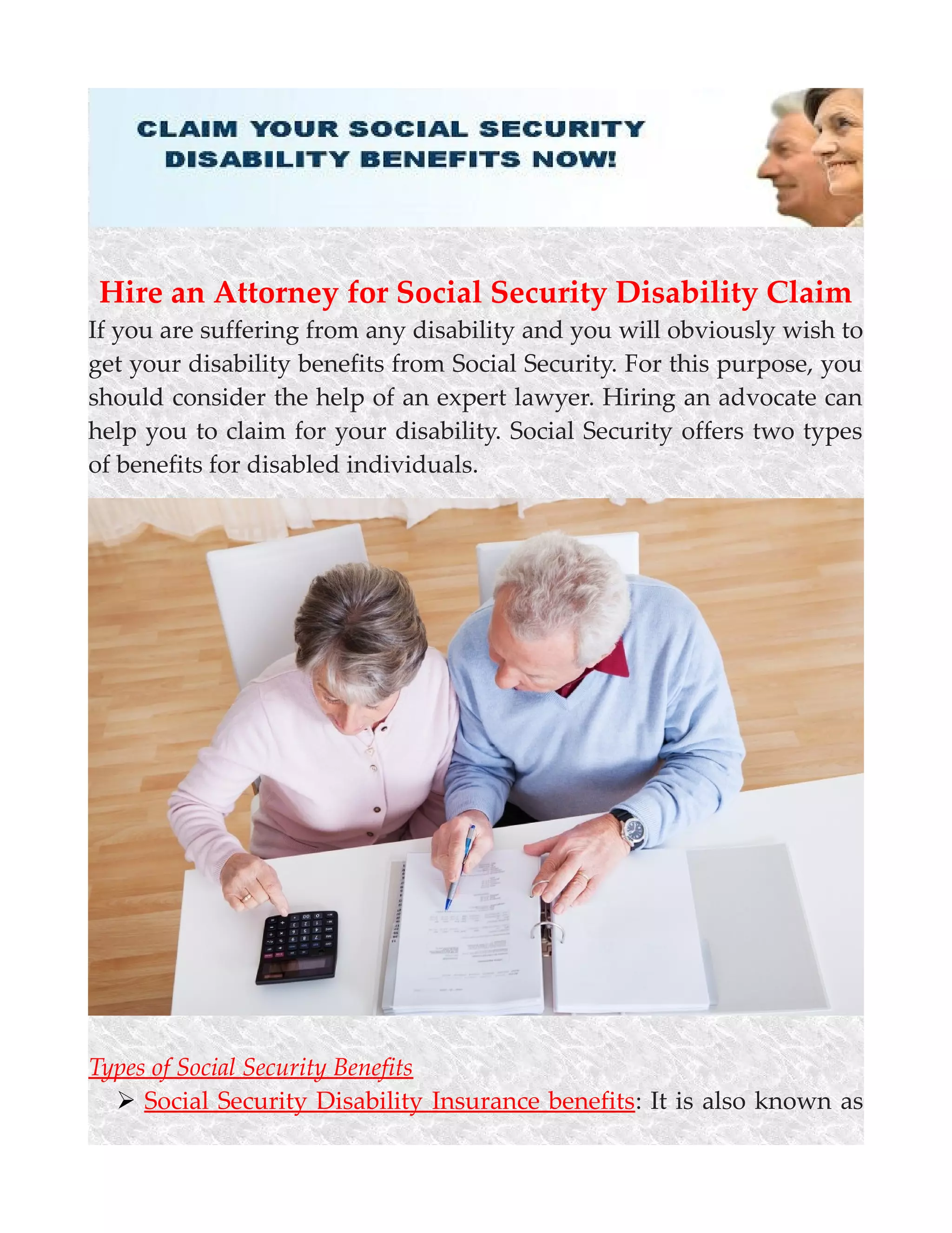 Social Security Disability Claim | PDF