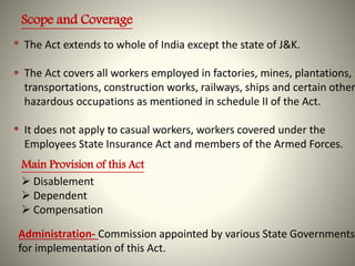 Social security legislations ppt | PPTX