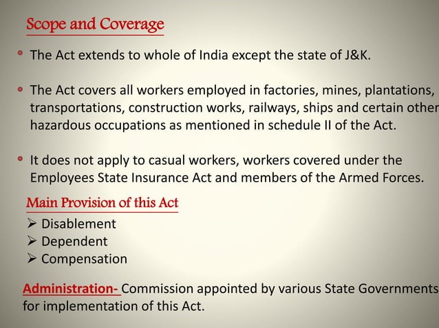 Social security legislations ppt | PPTX