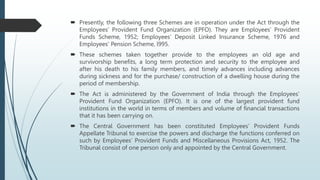 Social Security Mechanism and Legislations.pptx