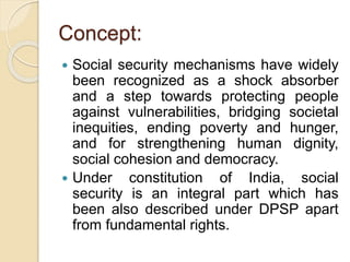 Social security (part 1) | PPTX