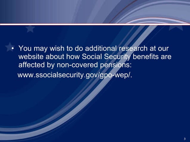 Social Security Power Point | PPT