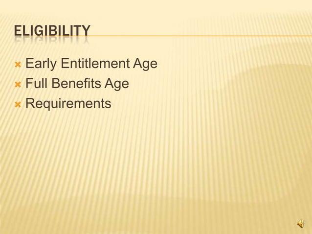 Social security presentation | PPT