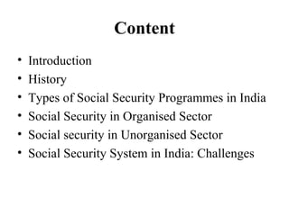 Social security system | PPT