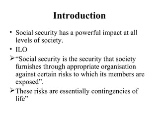 Social security system | PPT