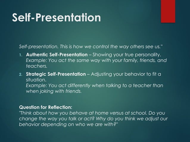 Social_Self_Presentation personal development.pptx