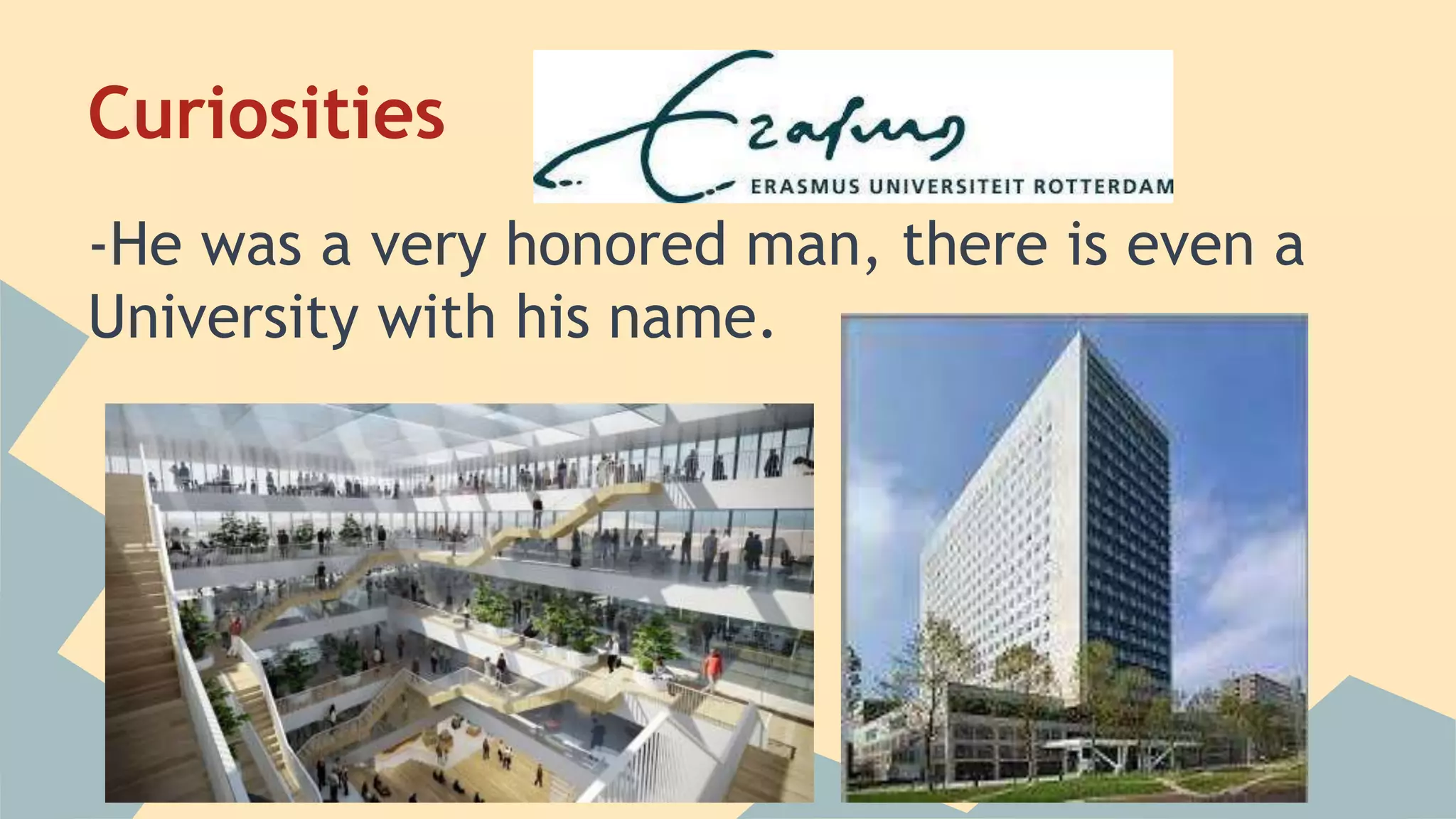 erasmus de rotterdam | PPTX