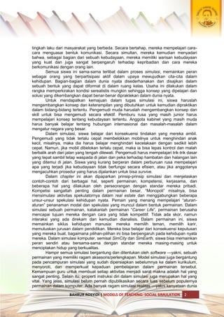 Social simulation | PDF