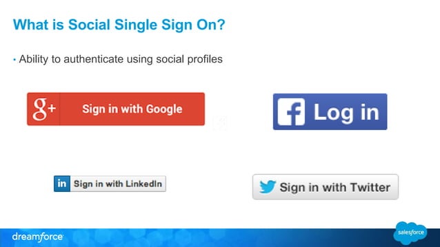 Social Single Sign-On with OpenID Connect | PPT