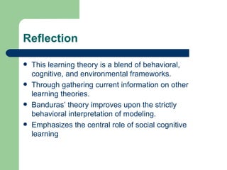 Social Situational Learning Theory P P | PPT