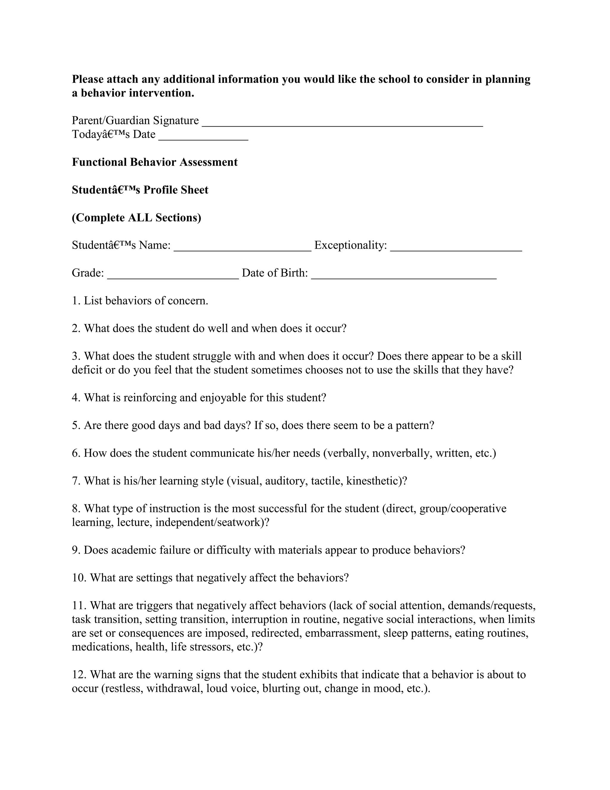 Social Skills Checklist (Elementary) - 1 - SOCIAL SKILLS CHECKLIST (E.docx