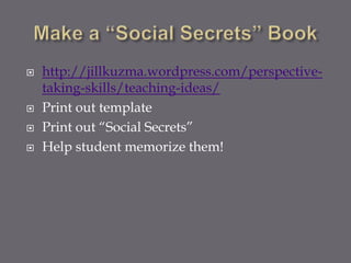 Social skills power point (1) | PPTX