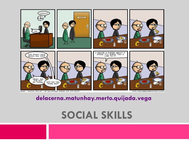 Social Skills Sped 114 | PPT