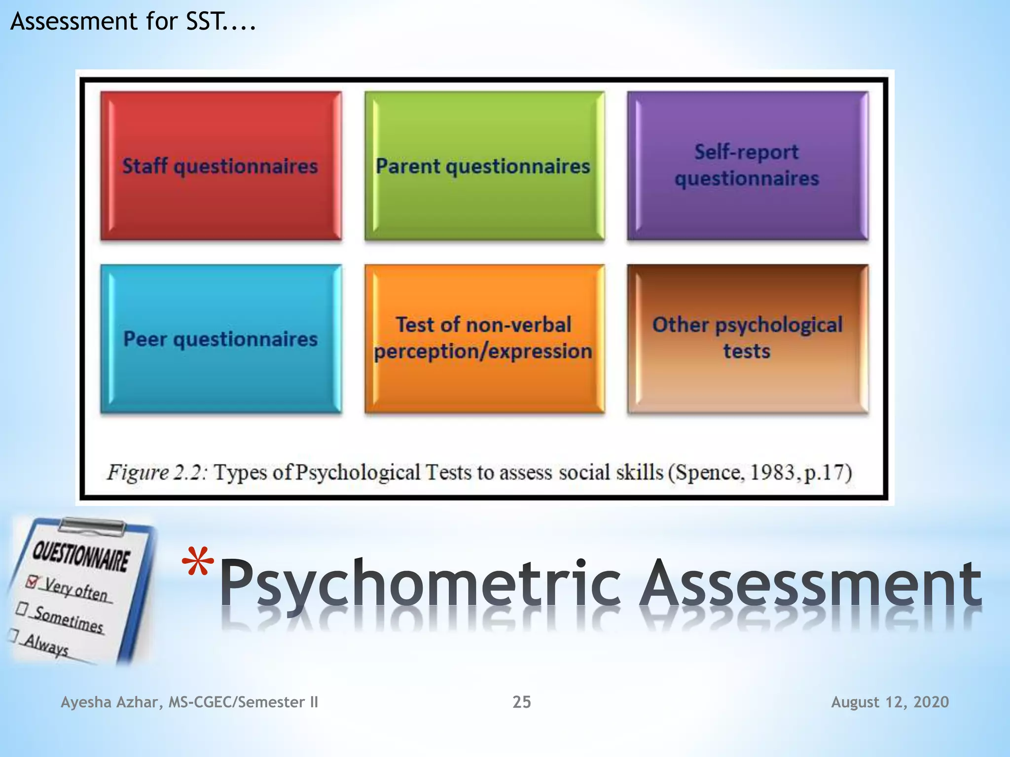 Social Skills Training (SST) for Students | PPTX