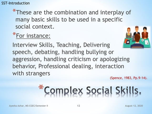 Social Skills Training (SST) for Students | PPTX | Parenting Babies and ...