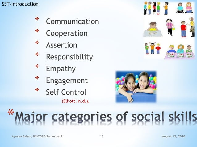 Social Skills Training (SST) for Students | PPTX | Parenting Babies and ...