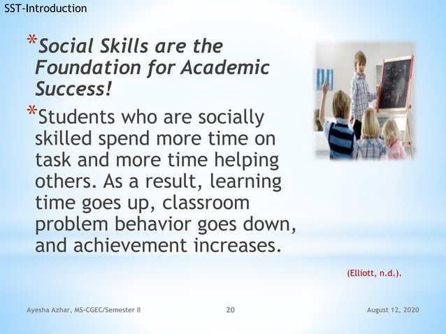 Social Skills Training (SST) for Students | PPTX | Parenting Babies and ...