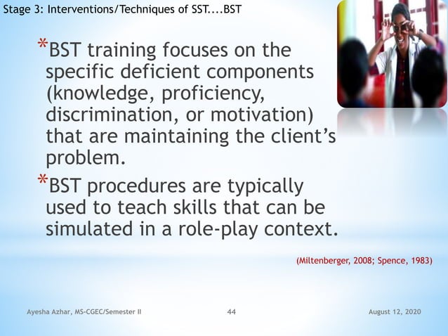 Social Skills Training (SST) for Students | PPTX | Parenting Babies and ...