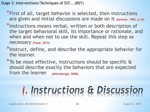 Social Skills Training (SST) for Students | PPTX | Parenting Babies and ...