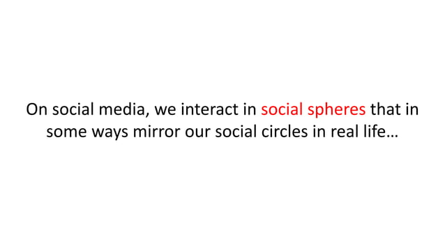 Social Spheres - Social Apperception | PPT