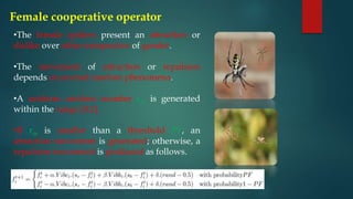 Social Spider optimization (SSO ).pptx