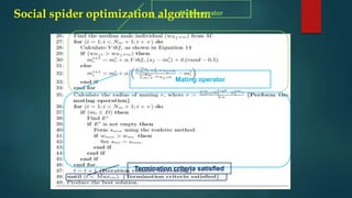 Social Spider optimization (SSO ).pptx