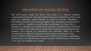 Social status.pptx
