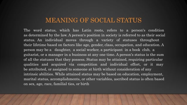 Social status.pptx