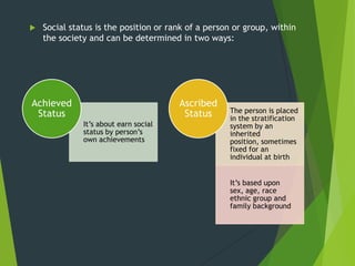 Social status and ethnocentrism | PPTX
