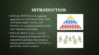SOCIAL STATUS & SOCIAL ROLE.pptx