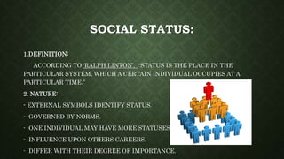 SOCIAL STATUS & SOCIAL ROLE.pptx