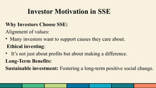 Social Stock Exchange (SSE) . The DHAN Academy | PPTX