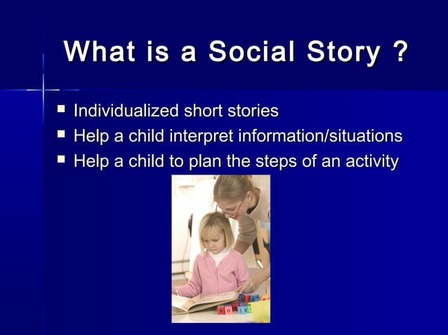 Social Stories Power Point | PPT