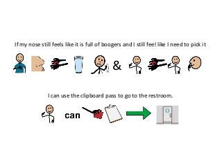 Do Not Pick Your Nose Social Story | PPTX