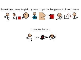 Do Not Pick Your Nose Social Story | PPTX