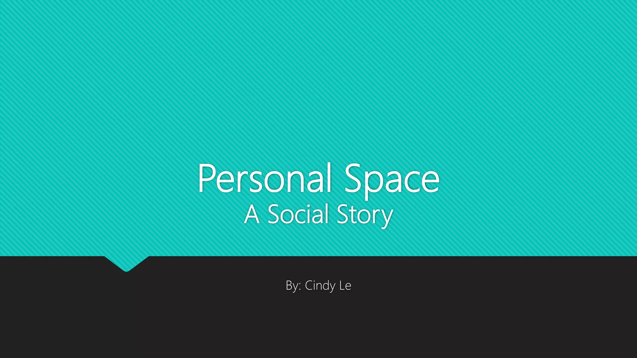 Social story: Personal Space | PPTX