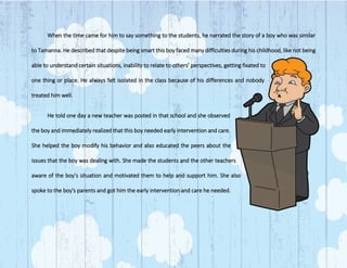 Social story (Special Education) | PDF | Parenting Children Aged 4-11 ...